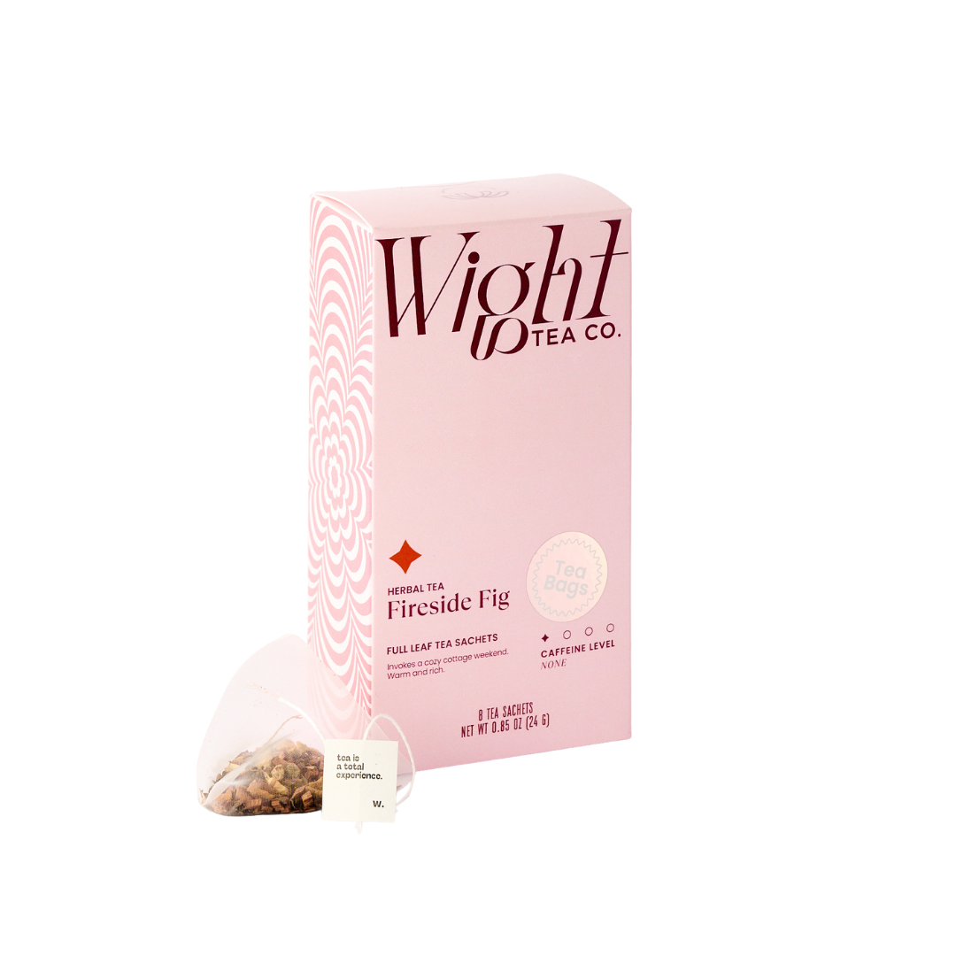Fireside Fig Tea Bags | Compostable Sachets – Wight Tea Company