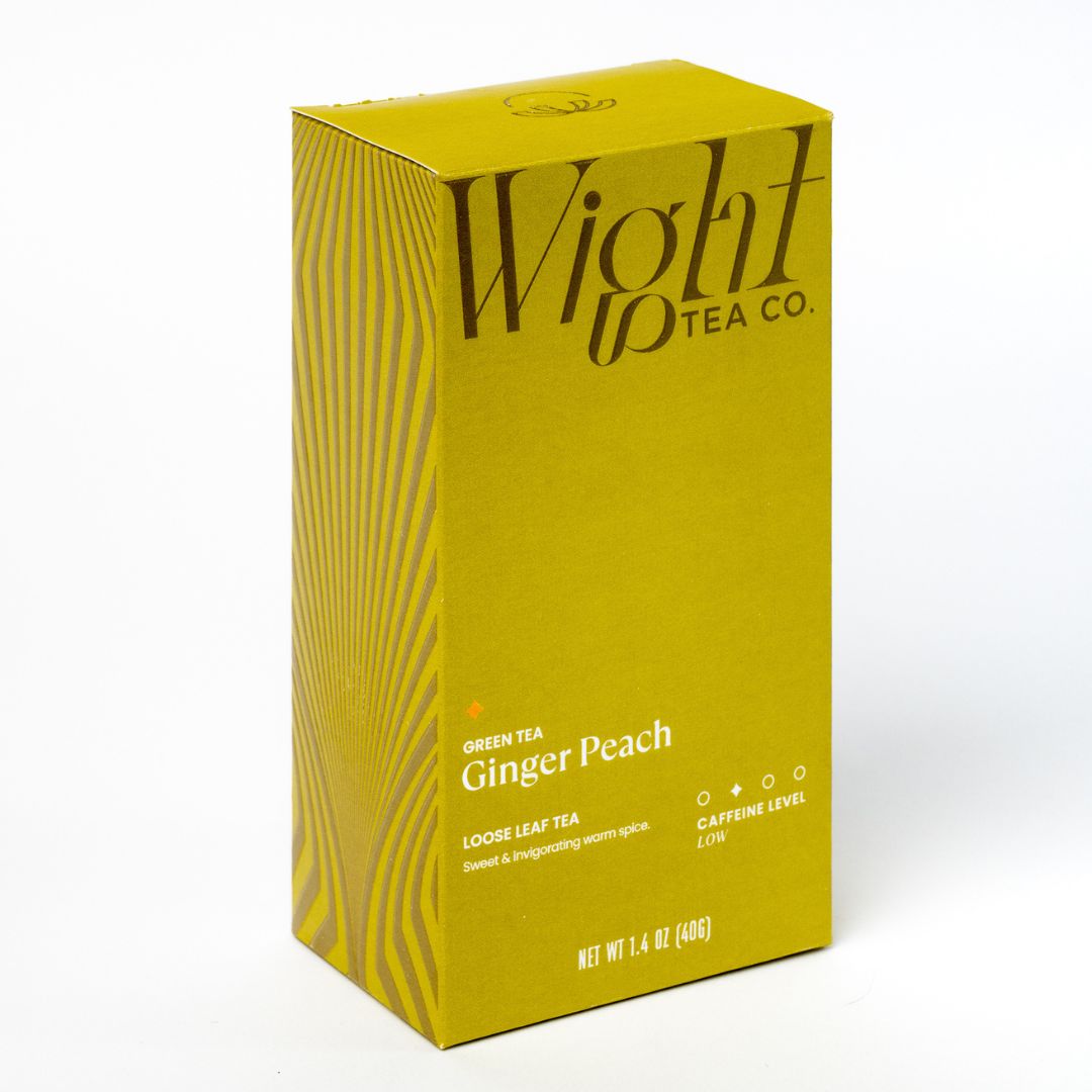 Ginger Peach Green Tea – Wight Tea Company