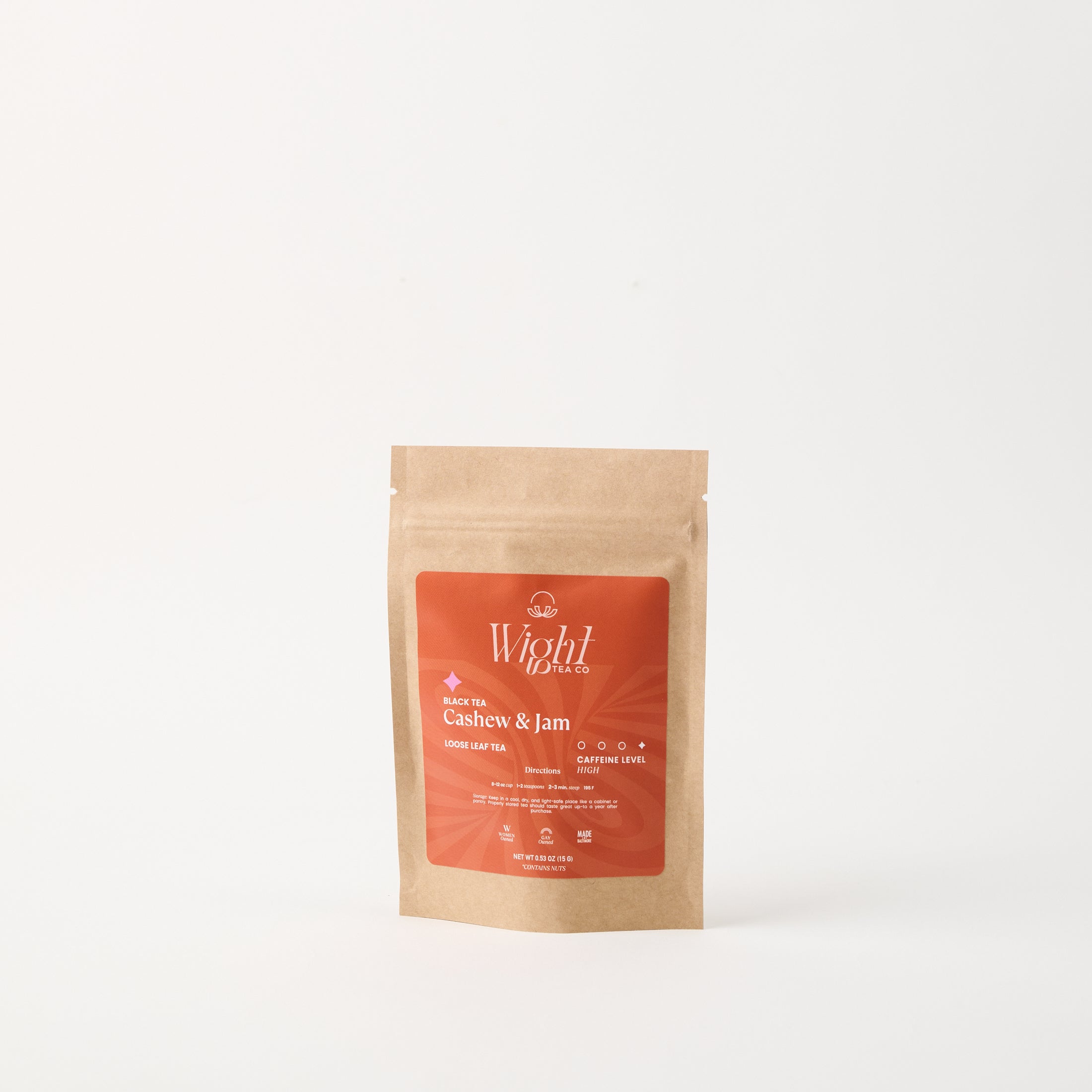 Cashew and Jam Black Tea – Wight Tea Company