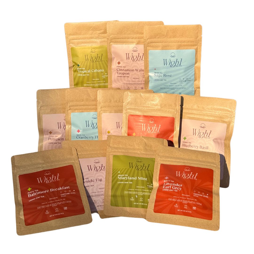Deluxe Tea Sample Set – Wight Tea Company